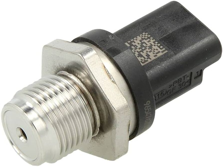 High Pressure Fuel Rail Sensor for Land Rover & Jaguar 2.2 Diesel - 02 ...