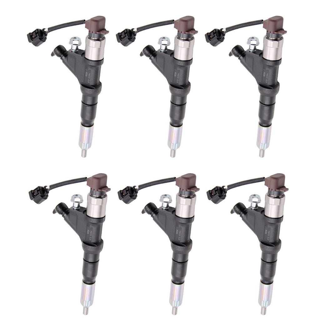 Hino E13C Brand New Common Rail Diesel Injectors, Set of 6 – e-Revolution