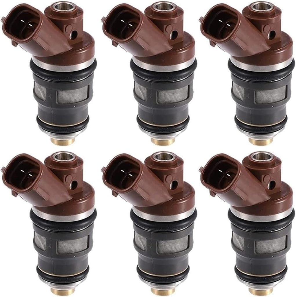 6 800cc FUEL INJECTORS for TOYOTA SUPRA JZA70 1JZGTE 1JZ SIDE FEED – e ...