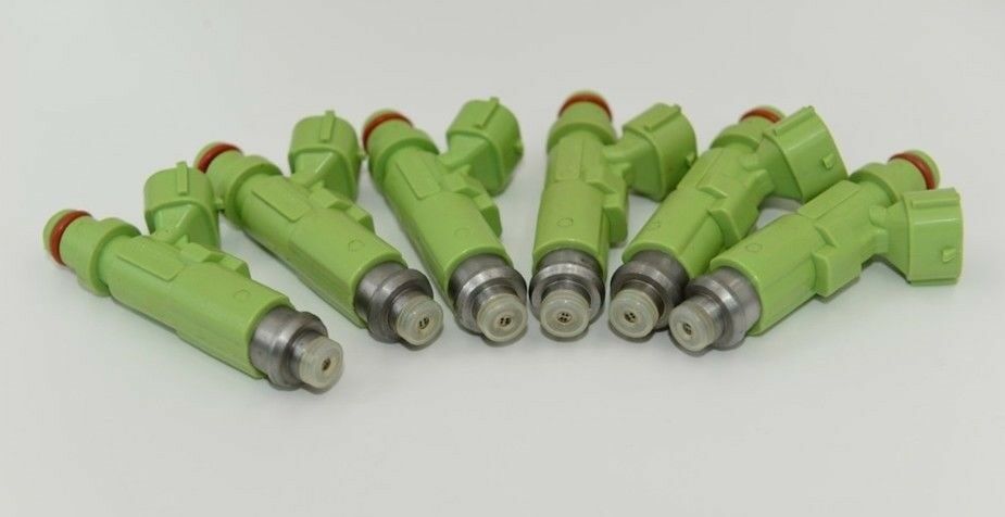 6 x 550cc Fuel Injectors for Toyota Supra Soarer Chaser 1JZ / 2JZ GTE ...