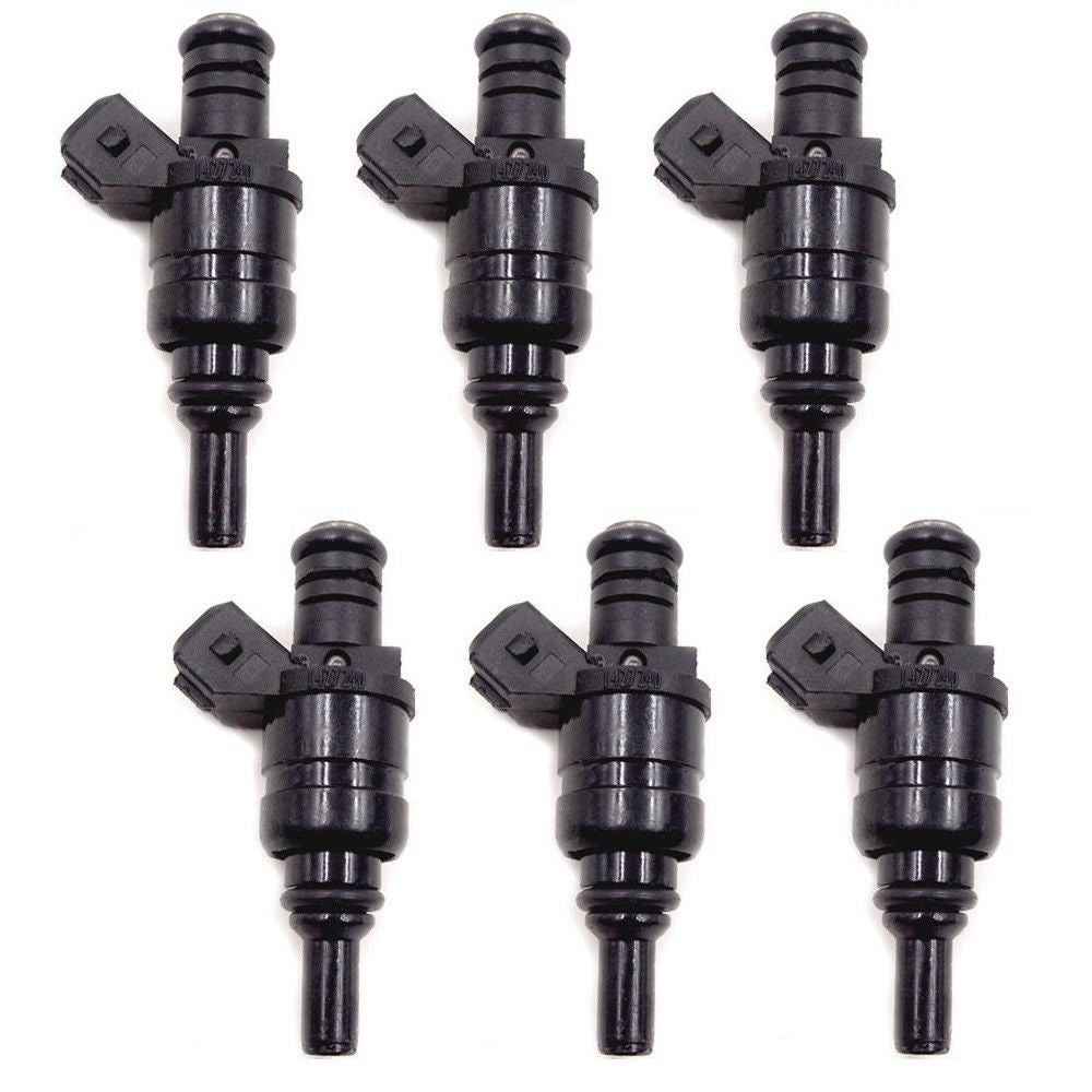 6 FUEL INJECTORS for BMW 320i 325i 325ci E46 M54 6 CYL INJECTOR – e ...