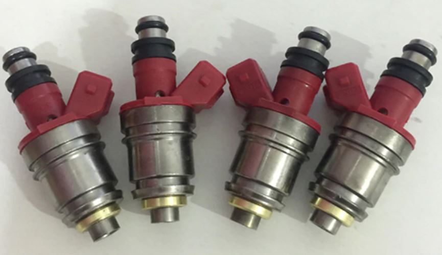 4 x Fuel Injector for Nissan Navara D21 D22 2.4L Terrano Ka24E JS21-1 ...