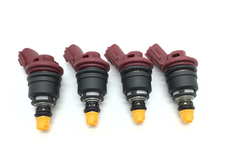 4 x 1000cc JECS Side Feed Fuel Injectors for NISSAN NISMO SR20 S13 S14 ...