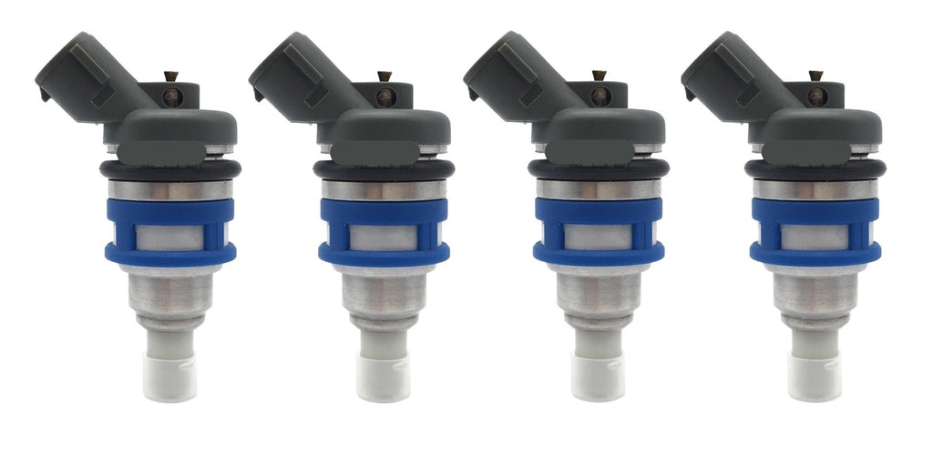 4 FUEL INJECTORS for SUBARU IMPREZA WRX GC8 2.0L TURBO SIDE FEED INJEC ...