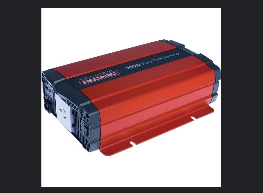 REDARC 700 Watt 12 volt Pure Sine Inverter for R-12-700RS – e-Revolution