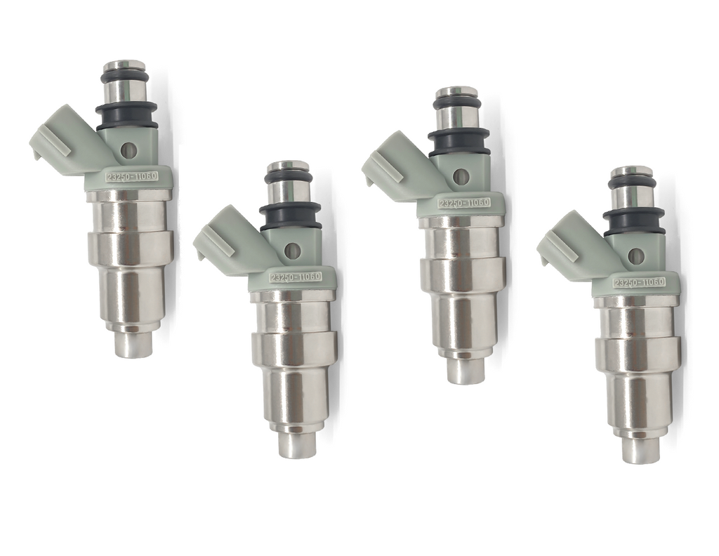 4 FUEL INJECTORS for Toyota Starlet EP82 4EFTE replaces 23250-11060 – e ...