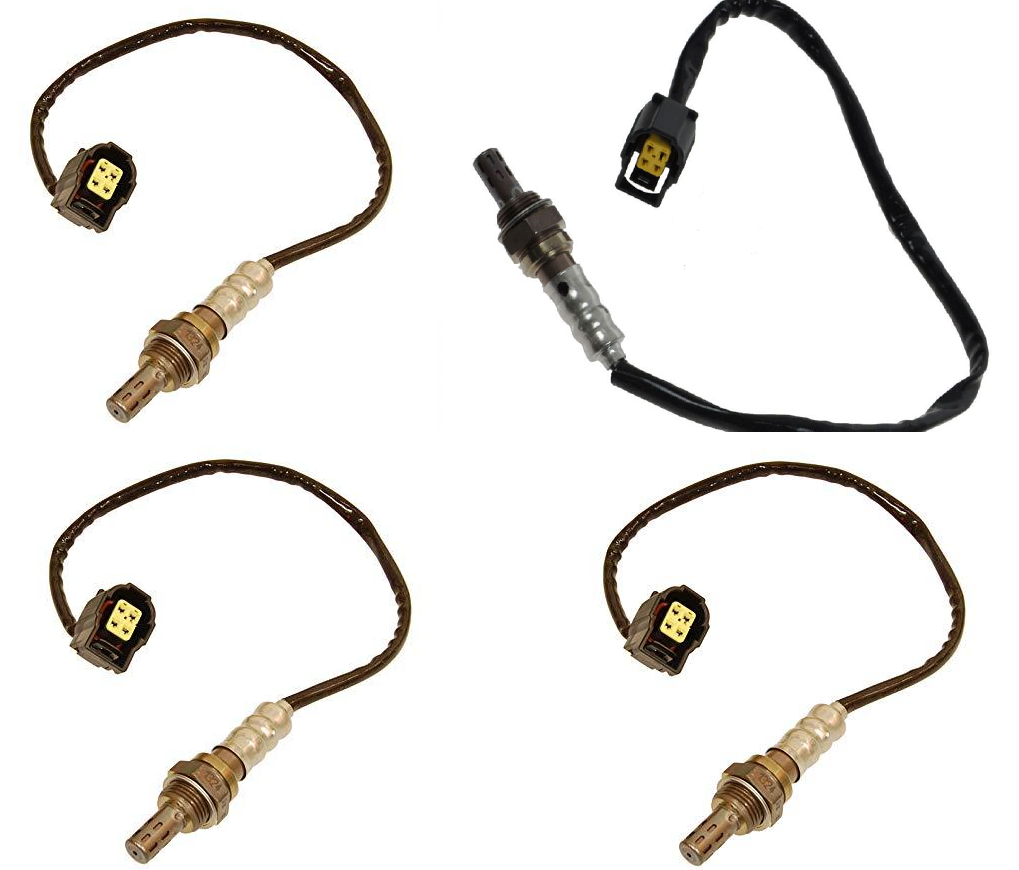 4 x Oxygen Sensors for Chrysler 300C o2 3.5 5.7 6.1 Pre-Cat + Post-Cat ...