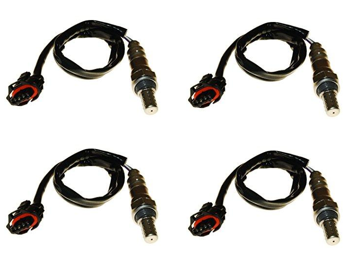 4 x Oxygen o2 sensor for Holden Vectra ZC pre-cat post-cat (front + re ...