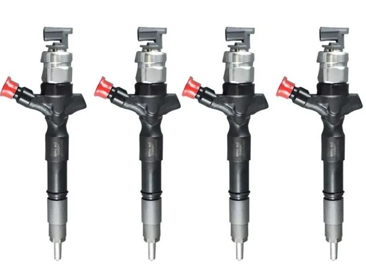 4 x Toyota Hilux, Fortuner, Prado 1KD-FTV Diesel Injectors Set OEM Den ...