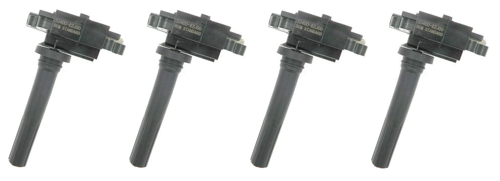 4 x Ignition Coil for Suzuki APV / Vitara / Swift G13B / G16B 33400-62 ...