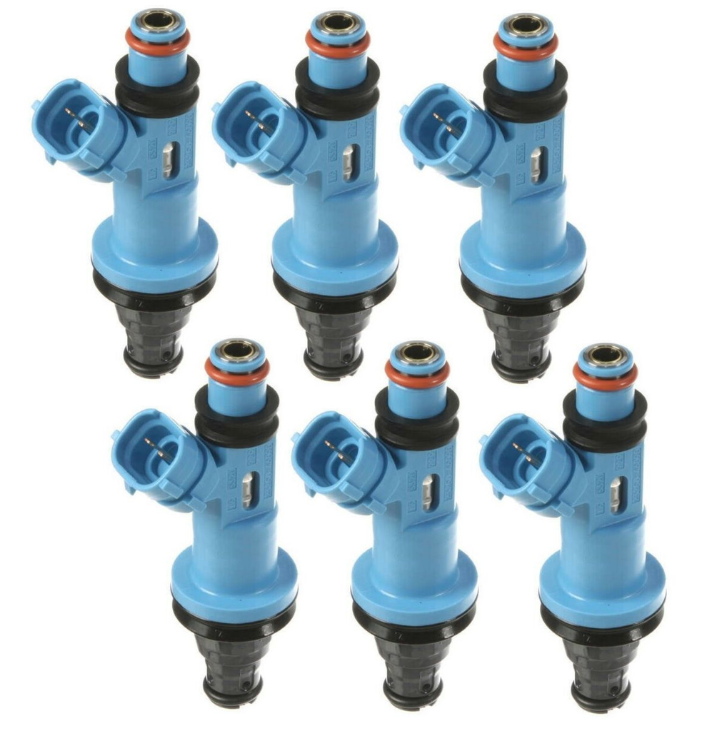 6 FUEL INJECTORS for LEXUS IS300 2JZ-GE 2JZGE 3.0L 6 CYL 2001-2005 INJ ...