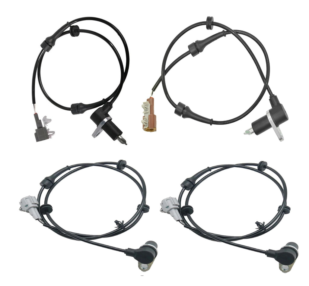 4 x ABS WHEEL SPEED SENSORs FOR NISSAN PATHFINDER R50 - Vehicle Kit – e ...