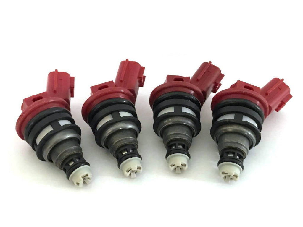 4 850cc JECS Side Feed Fuel Injectors for NISSAN SR20DET S13 S14 S15 E ...