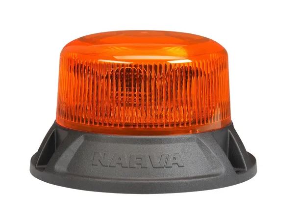Narva 85264A Eurotech HD LED Strobe Rotator Amber 9–33V SAE Flange Mou ...