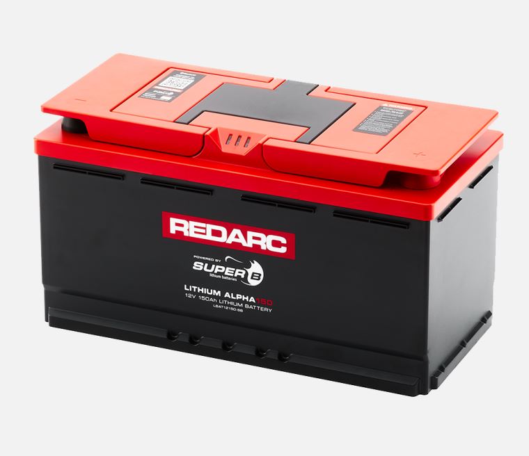 Redarc ALPHA150 12V 150AH LITHIUM BATTERY LBAT12150-SB – e-Revolution
