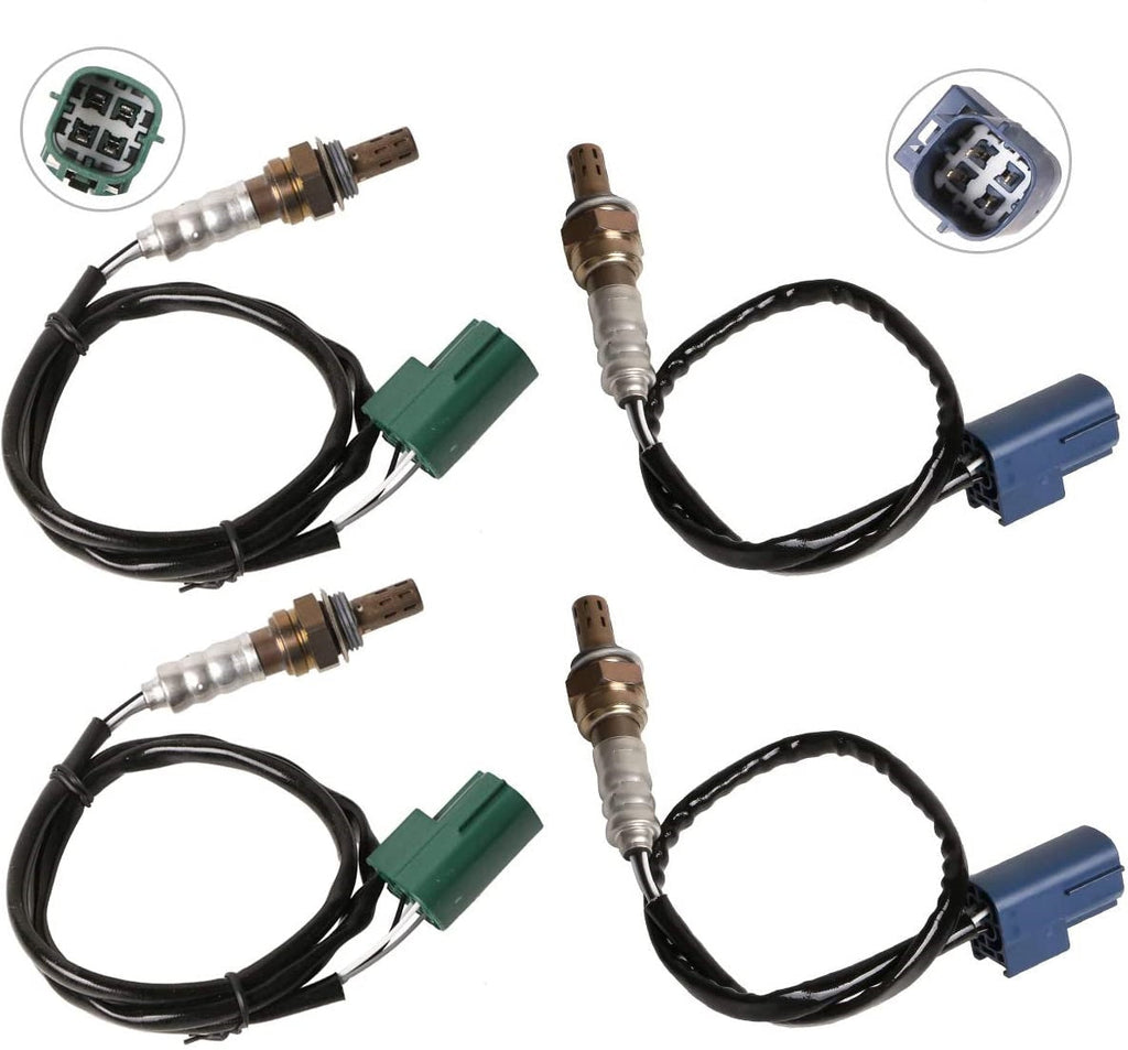 4 x Oxygen Sensors o2 for Nissan Patrol Y61 4.8 TB48DE - full vehicle ...