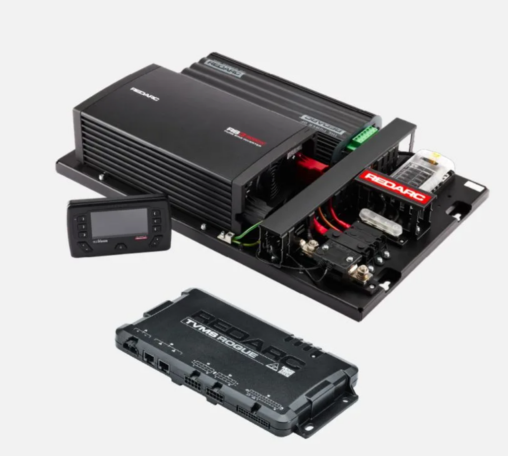 REDARC TVMS Rogue & QuickFit 30A Kit | Integrated Power System, 2000W ...