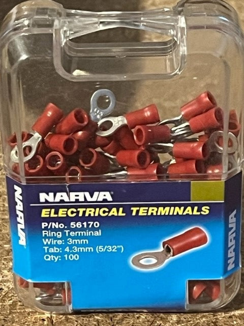 56170 Narva Insulated Ring Terminals – e-Revolution