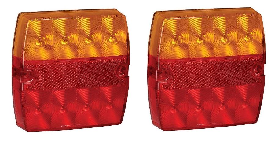 NARVA 12V MODEL 34 LED SLIMLINE STOP/TAIL DIRECTION INDICATOR LAMP (SQ ...