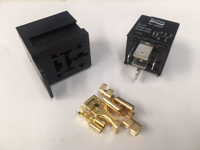 Britax 5 Pin 60/80 a Relay and Base RC-1260RBX + 99025B – e-Revolution