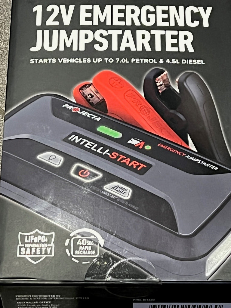 Projecta Intelli-Start Lithium Emergency Jump Starter - 400amp - IS122 ...