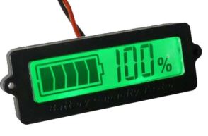 Internal 1.7 LCD Lithium Battery / Lead-acid Battery Indicator Display ...